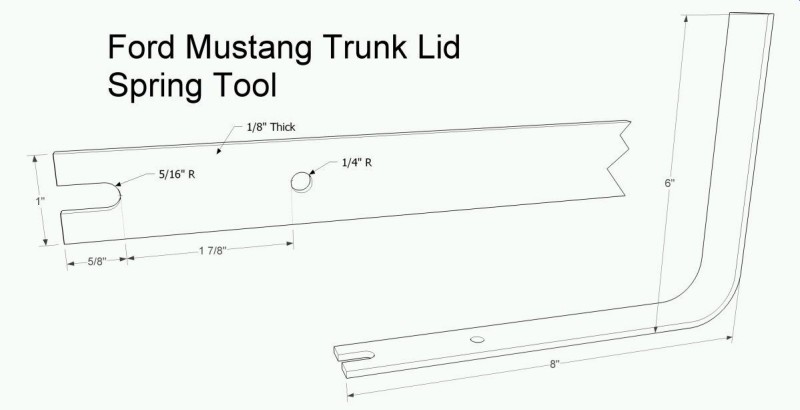 Mustang68.com: torsion bars, tools and the trunk lid